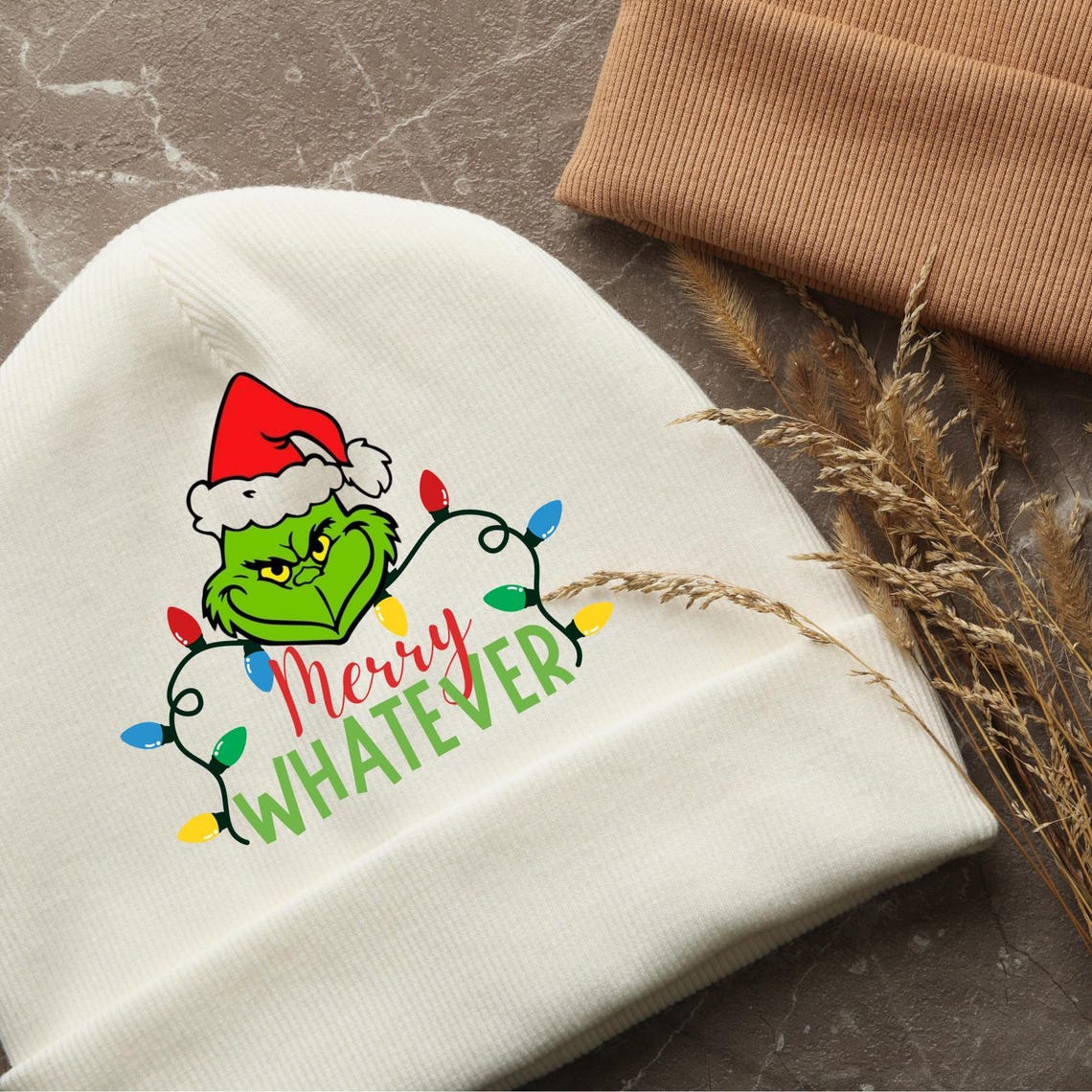 Grinch PNG Christmas SVG Merry Whatever - Etsy