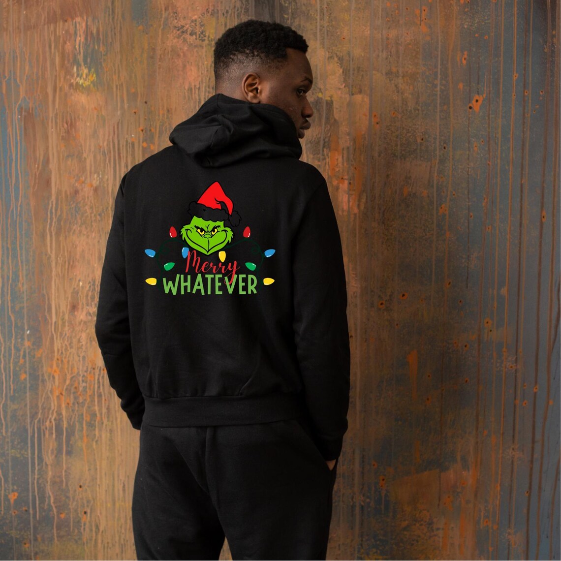 Grinch PNG Christmas SVG Merry Whatever - Etsy