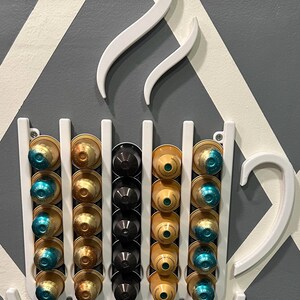 Decorative Capuchino Cup Wall Holder for Nespresso Original Line Coffee ...