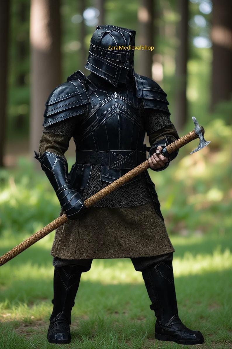 Dwarf Moria Armor Suit | Dwarven Battle Warrior Armor L Medieval Knight ...