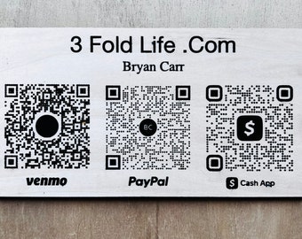 Multi Qr Code Business Sign - Etsy