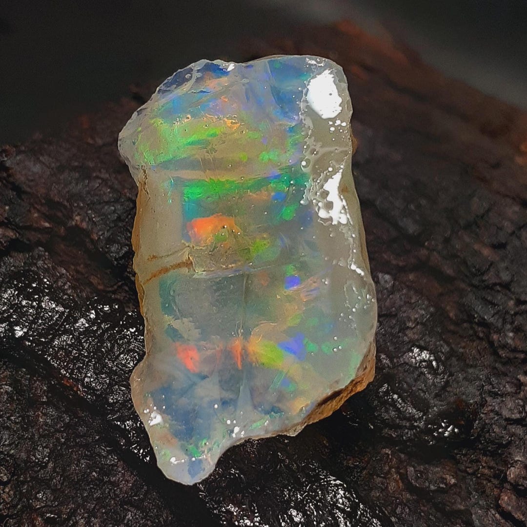 Museum Piece Large Crystal Raw Opal Very Rare Collction. - Etsy