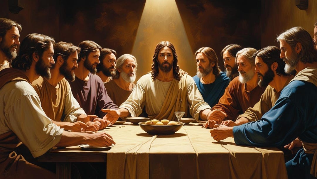 The Last Supper Art Print – Classic Christian Wall Decor (digital ...