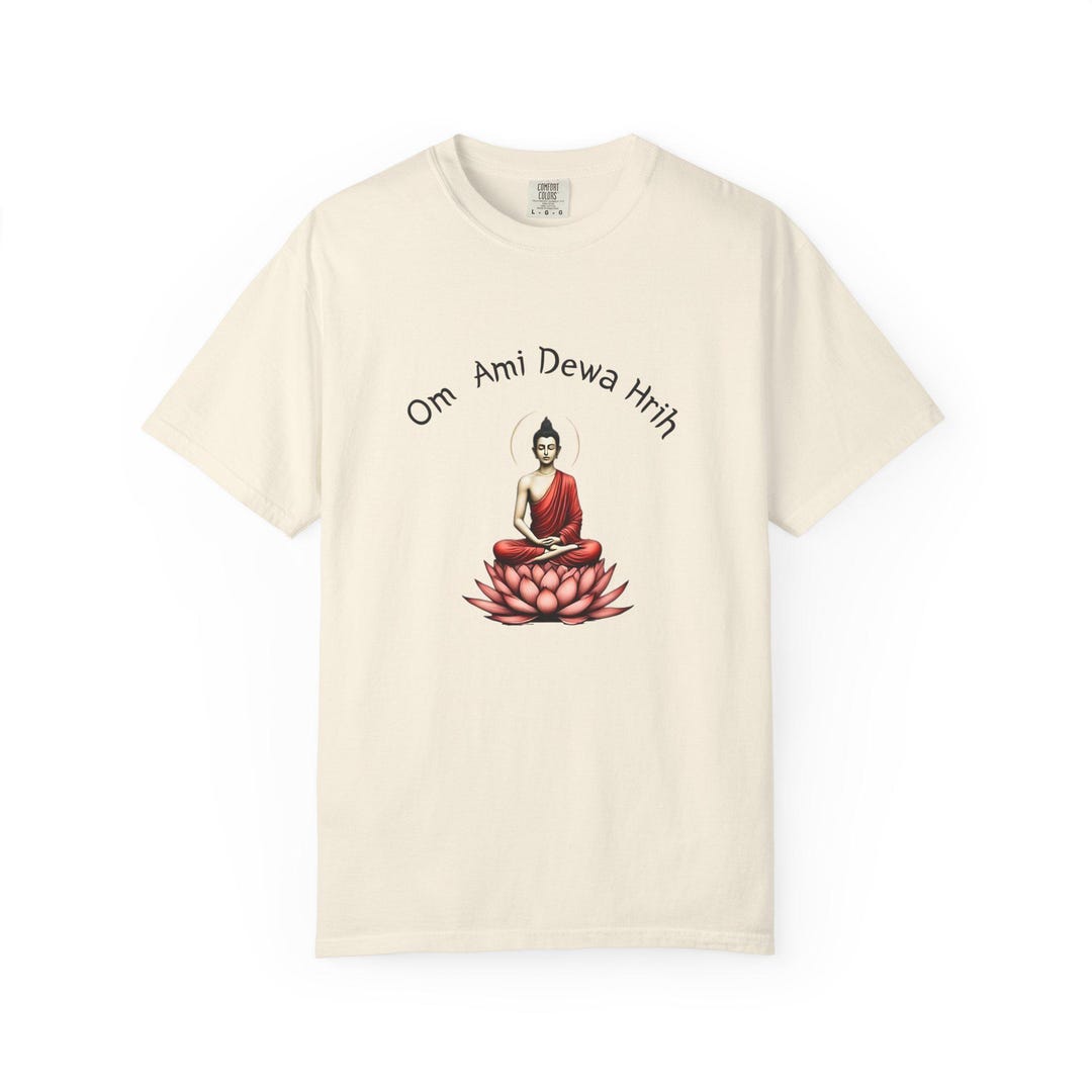 Illustration Tea | Om Ami Dewa Hrih, Mantra of Buddha Amitabha | Pure ...
