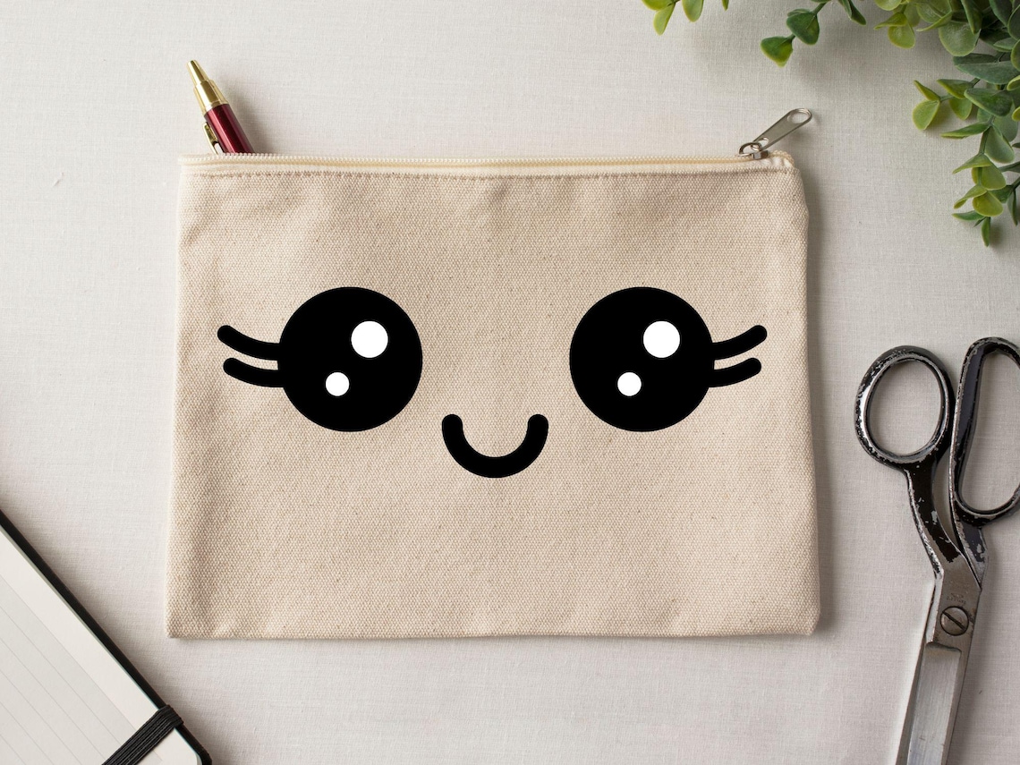Kawaii Faces Bundles Svg | Cartoon Faces Clipart | Emoticons Cut File ...