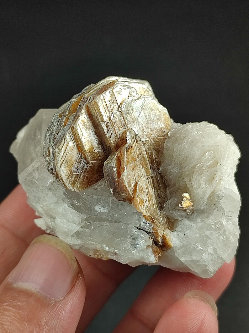 Mica Cluster on Quartz Specimen, Pakistan Mineral (100 Gm, 5x4 Cm) - Etsy