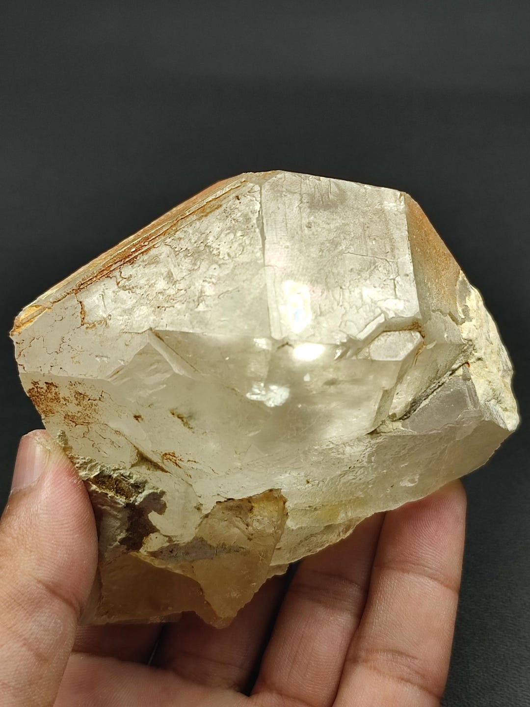 Natural Gwindle Quartz Crystal From Pakistan (430gm) - Etsy