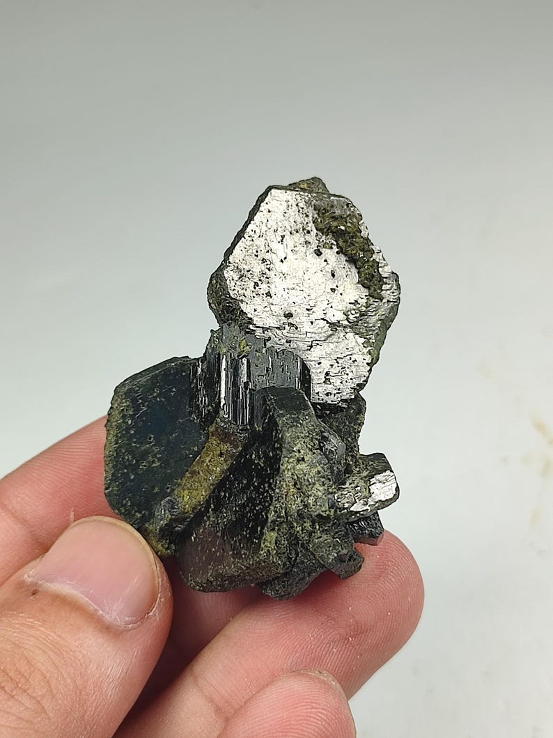 Epidote Magnetite Pseudomorph Specimen: Zagi Mountains, Pakistan. "46 ...