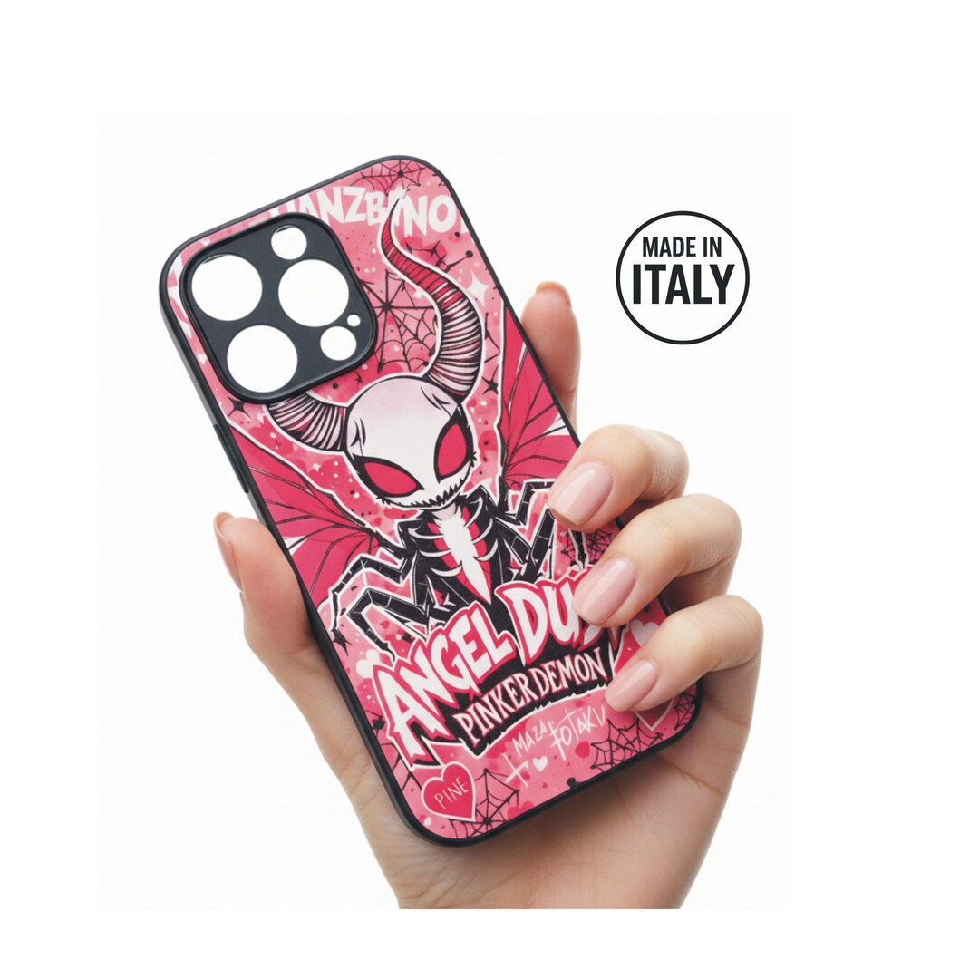 Hazbin HOTEL Angel Dust Phone Case Devil King Fanart - Etsy