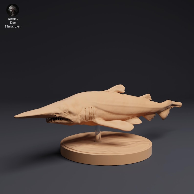 Goblin Shark – 3D Printed Model - Unpainted - Animals Miniatures ...