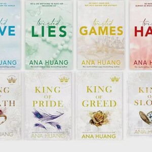 Ana Huang 8 Book Set of Twisted Series Set and King of Sin Series Set Paperback - Etsy