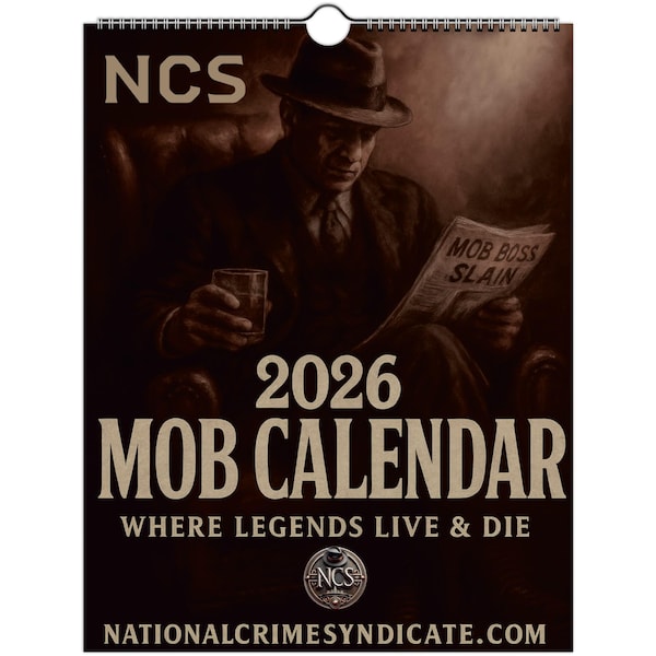 True Crime Calendars - Etsy