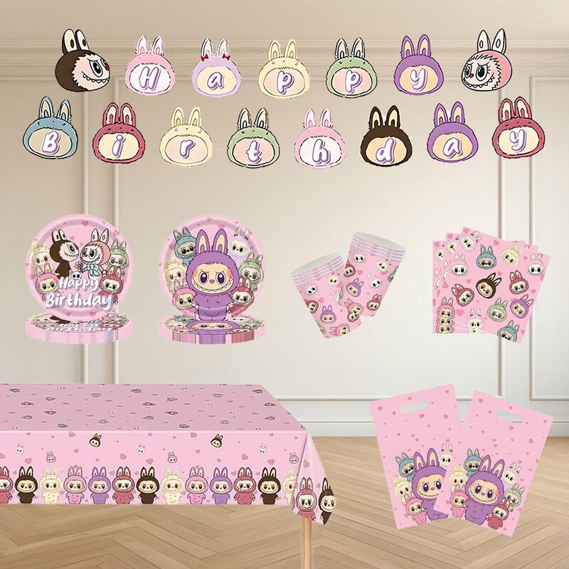 Labubu Party Decorations - Etsy