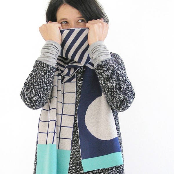Merino Wool Scarf - Etsy
