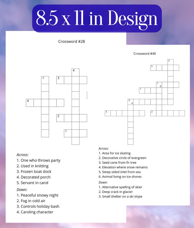 Therapeutic - Coping Skills Crossword Puzzle Book – 60 Puzzles With ...