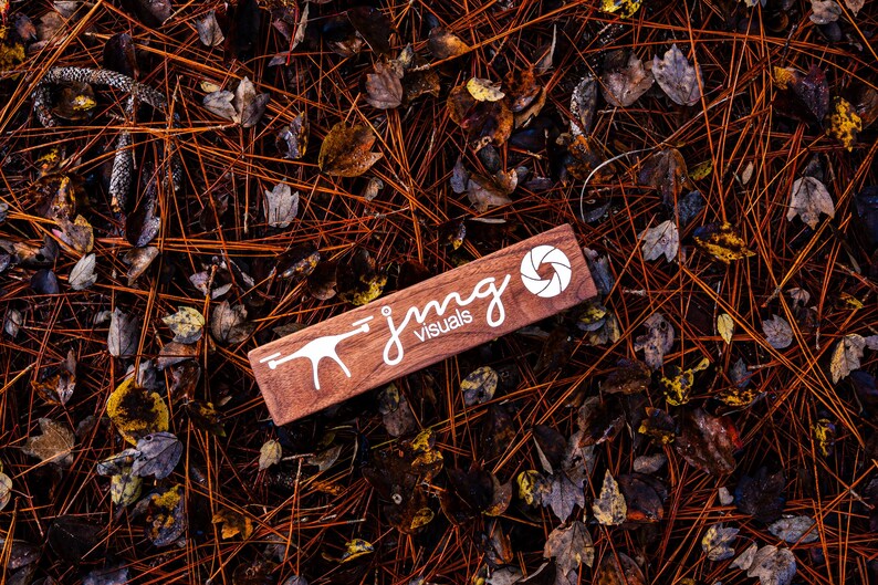 Custom Solid Wood Nameplate: Epoxy Inlay Desk Sign - Personalized ...