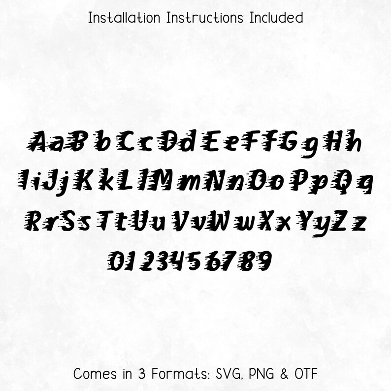 Wildfire Font - OTF, SVG, PNG - Fire Font, Burning Letters Font, Cricut ...