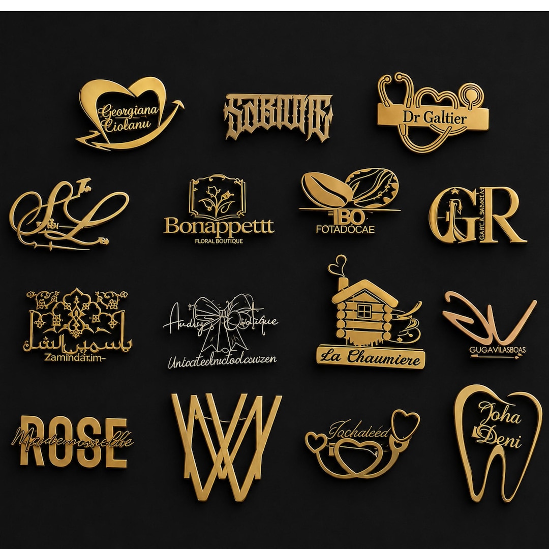 Custom Logo Enamel Pin | Personalized Company Lapel Badge, Business ...