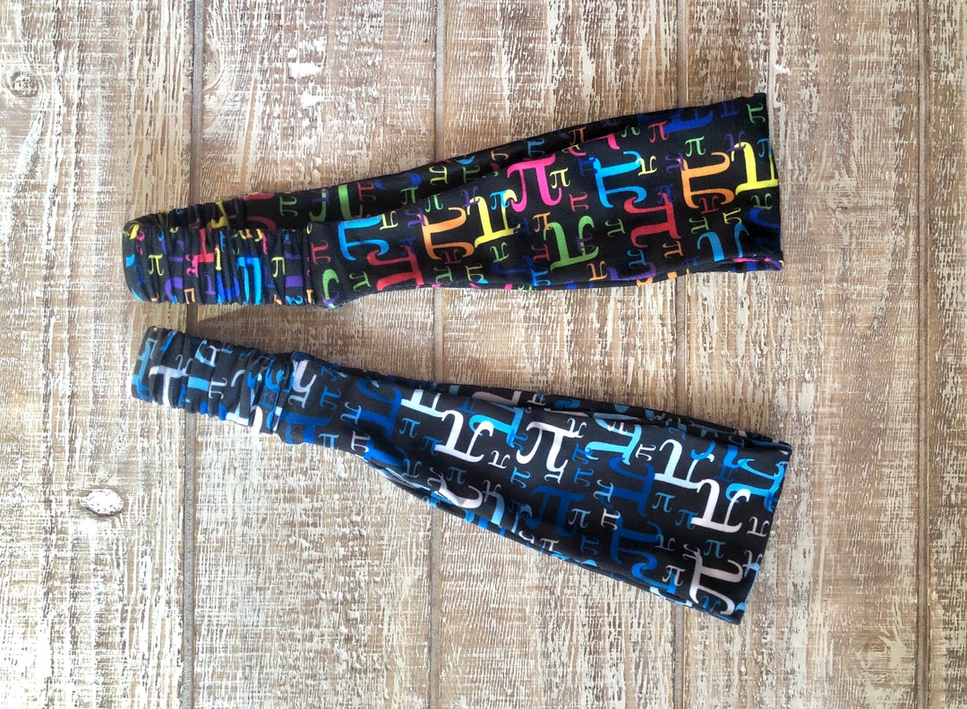 Math Teacher Headband | Colorful Pi Symbol Knit Fabric Headband - Etsy