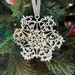 Math Teacher STEM Geometry Pi Numbers Snowflake Christmas Holiday Tree ...