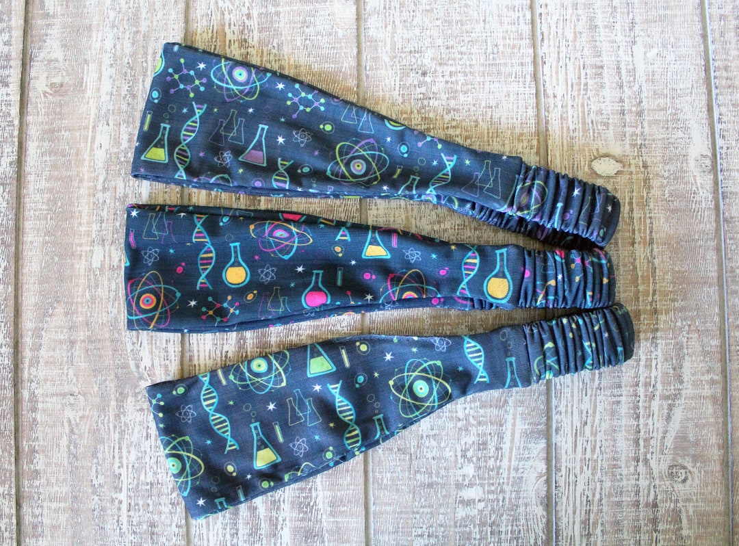 Science Headband: Chemistry, Biology, Nerd, Geek Knit Fabric Headband ...