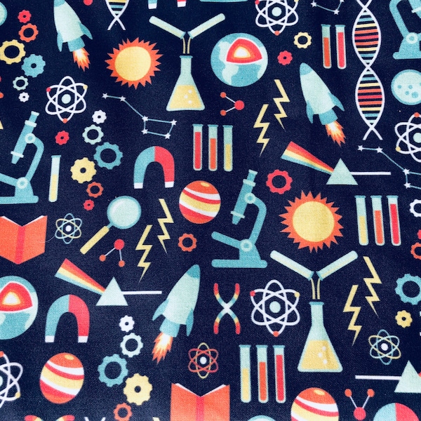 Biology Fabric - Etsy