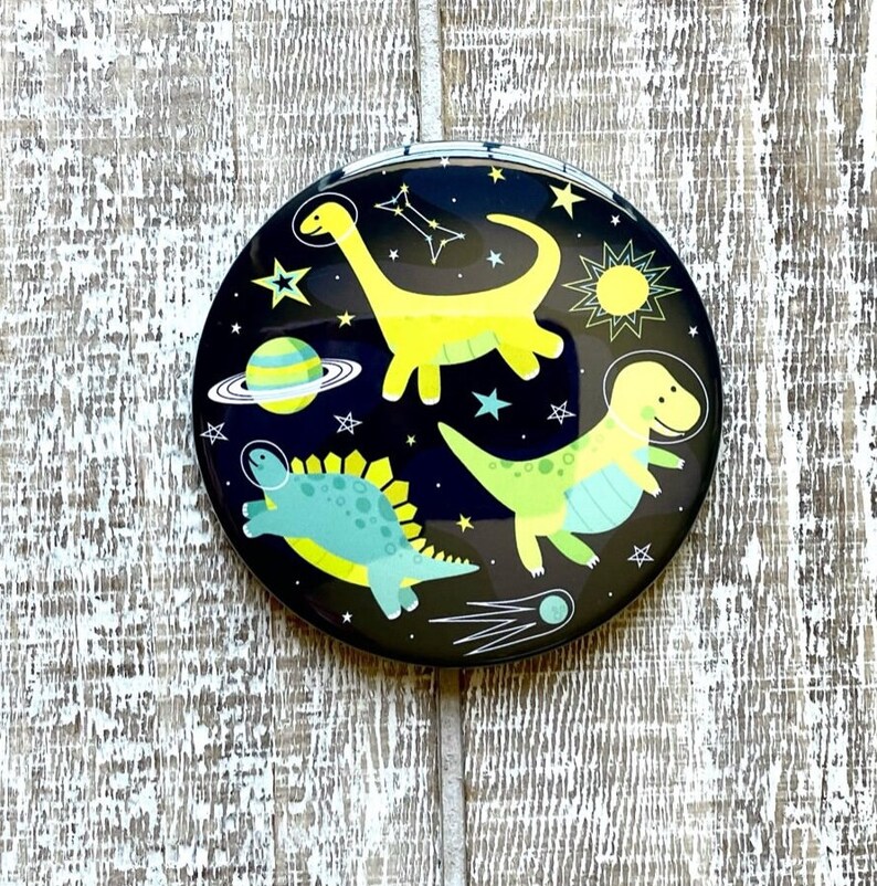 Astronaut Animals Cute Space Art Refrigerator 3 Inch Round Magnets ...