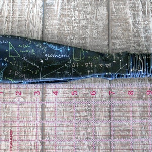 Math Teacher Chalkboard Knit Headband: Equations, Algebra, Geometry - Etsy