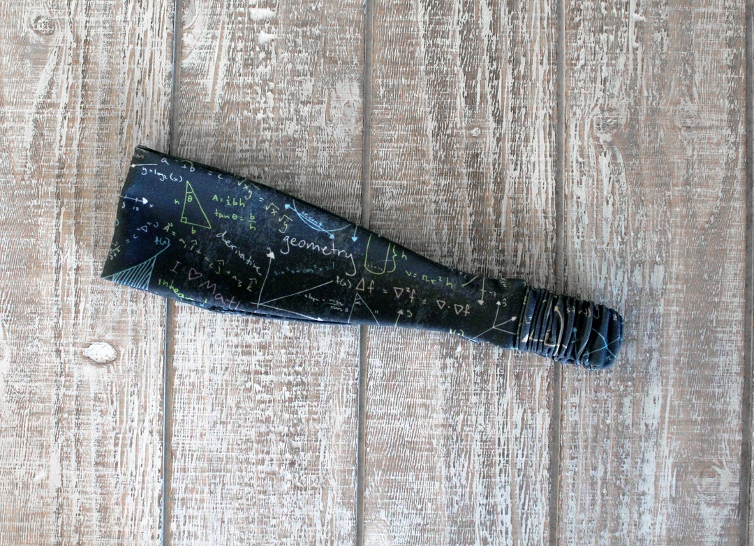 Math Teacher Chalkboard Knit Headband: Equations, Algebra, Geometry - Etsy