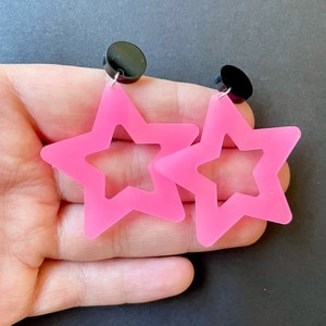 Retro Rock Star 80er 90er Pink Barbiecore Halloween Kostüm Glow in the ...