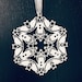 Math Teacher STEM Geometry Pi Numbers Snowflake Christmas Holiday Tree ...