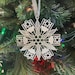 Science STEM Biology Chemistry DNA Snowflake Christmas Holiday Tree ...