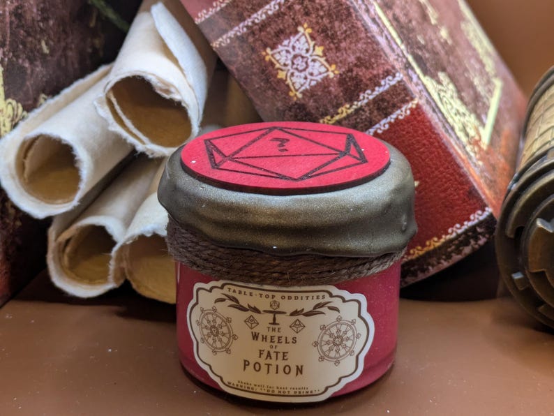D100 Dice Potion: Wheels of Fate Potion - Etsy