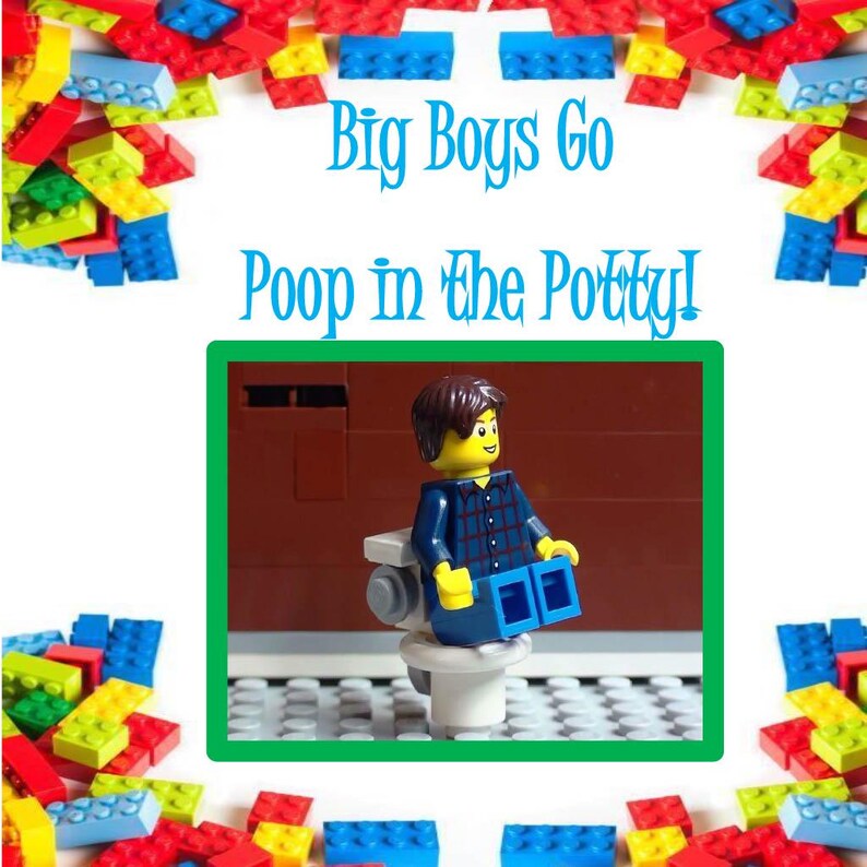 Big Boys Poop in the Potty Social Story* Potty Training - Etsy
