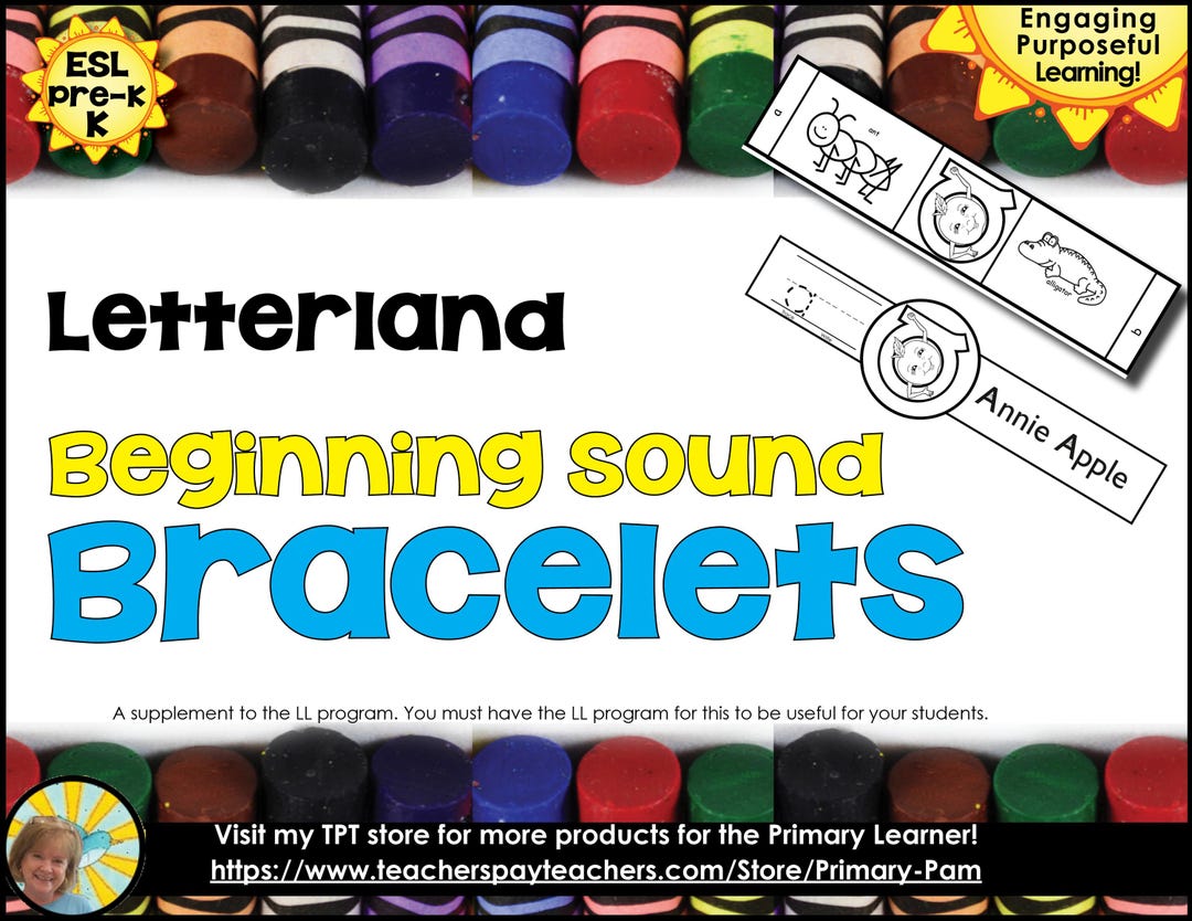 Letterland Beginning Sounds Bracelets to Wear During Fast Track ...