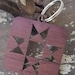 Quilt Block Keychain - Etsy