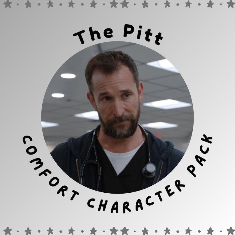 The Pitt Characters - Etsy