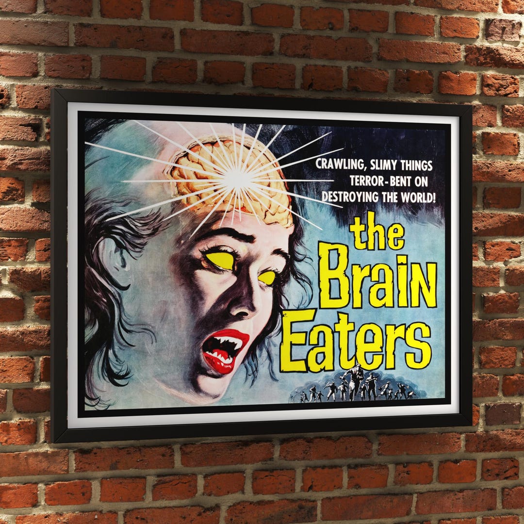 The Brain Eaters Classic Movie Poster FRAME NOT INCLUDED - Etsy