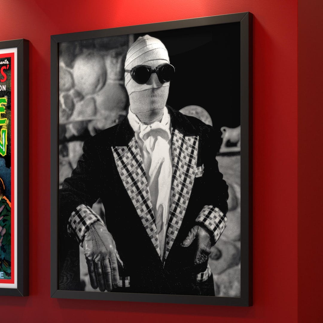 The Invisible Man 1933 Photograph Poster FRAME NOT INCLUDED - Etsy