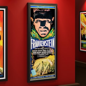Frankenstein Classic Monster Poster FRAME NOT INCLUDED Boris Karloff - Etsy