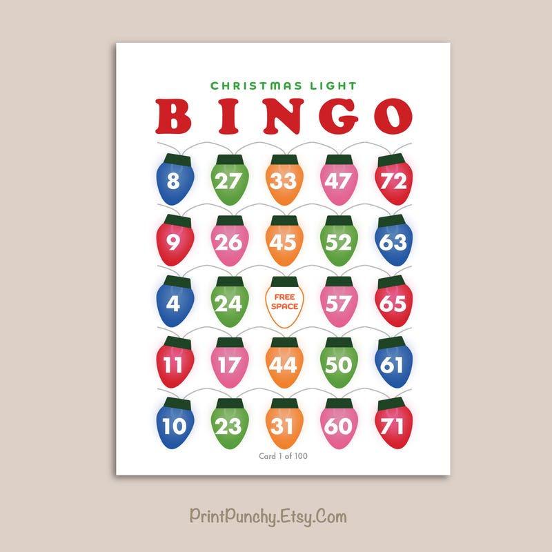 Christmas Lights Unique - Etsy