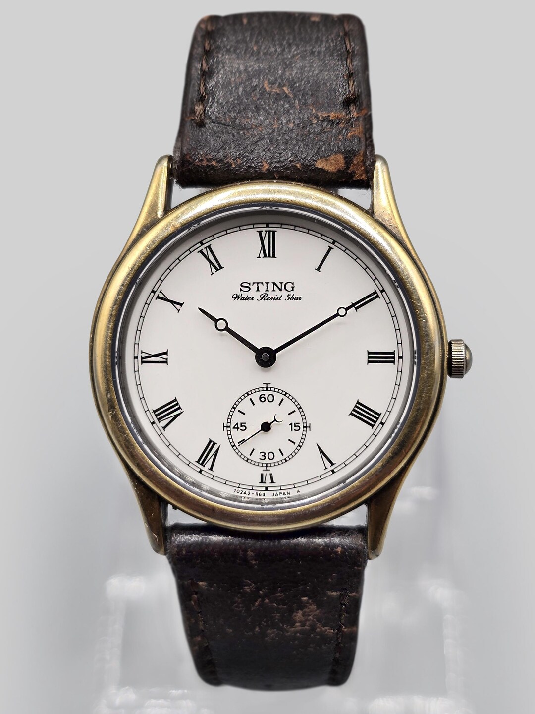Vintage STING STN-240 Japan 1980s Men’s Watch – Roman Numerals – Small ...