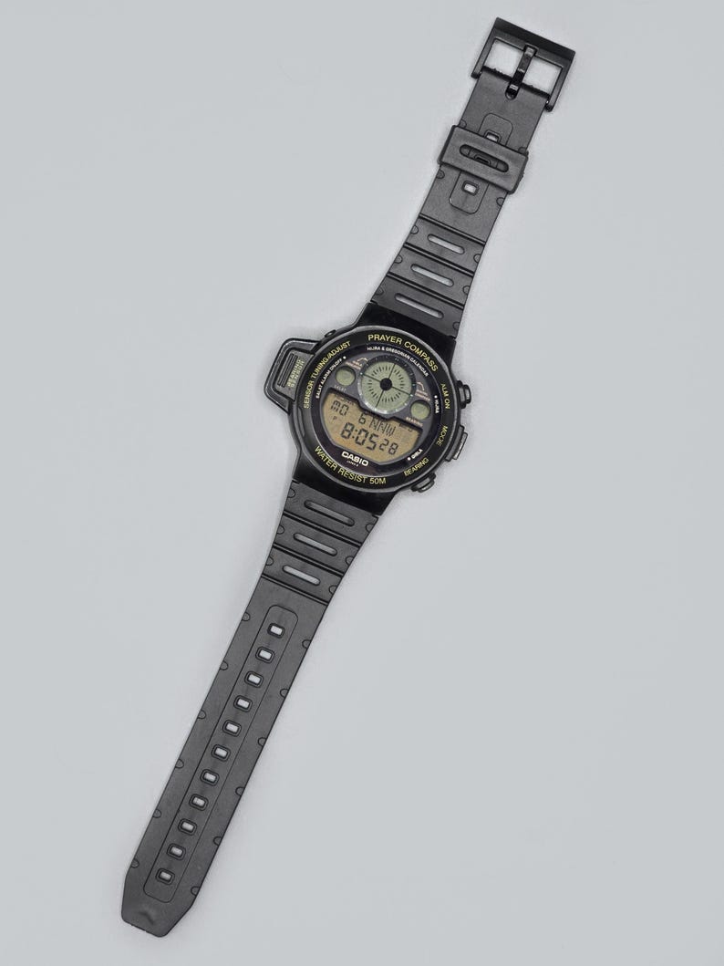 Casio CPW-310 Prayer Qibla Compass Islamic Hijri Calendar Digital Watch ...