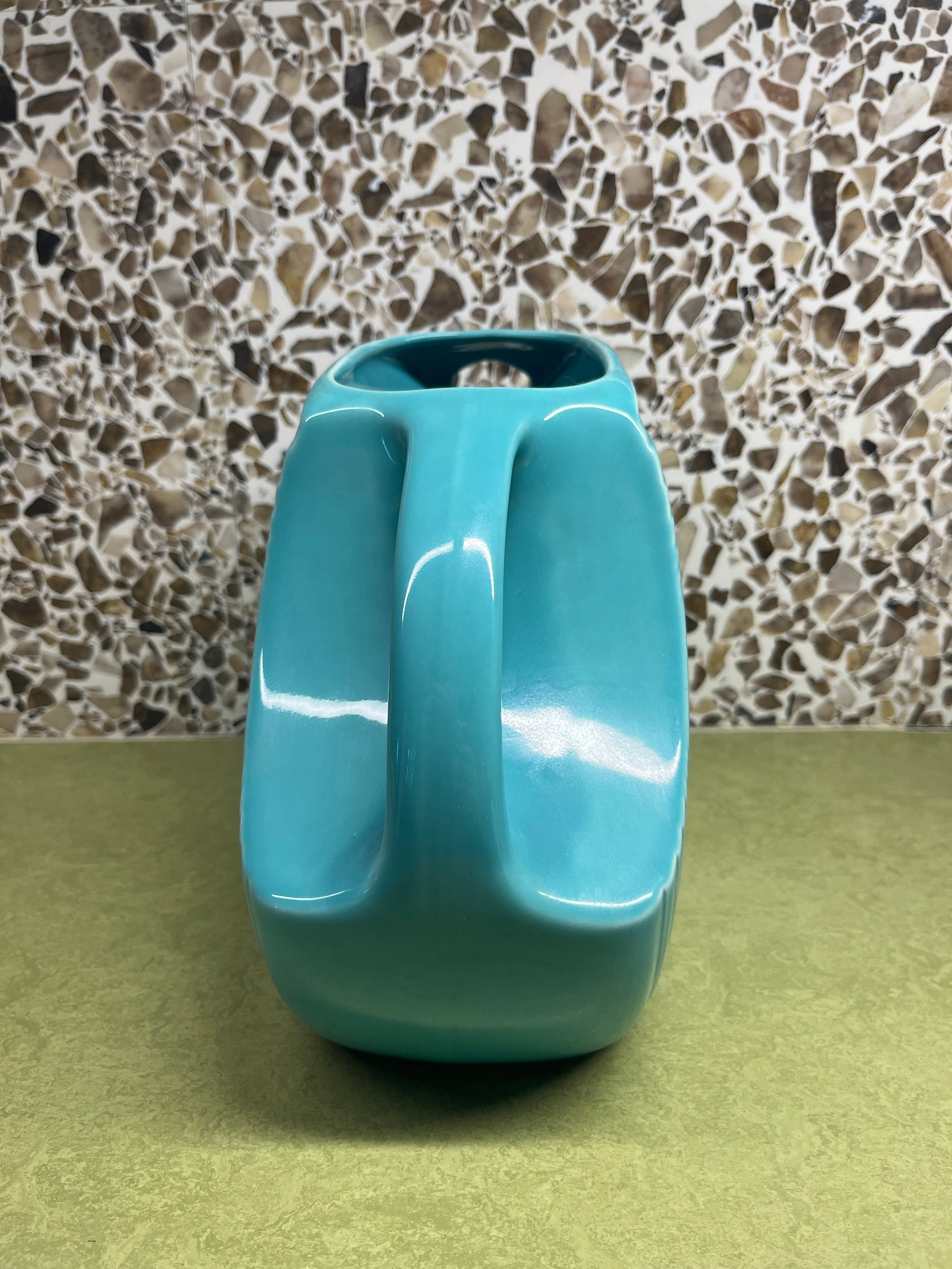Fiestaware Disc Pitcher Turquoise Vintage Green Blue in Beautiful ...