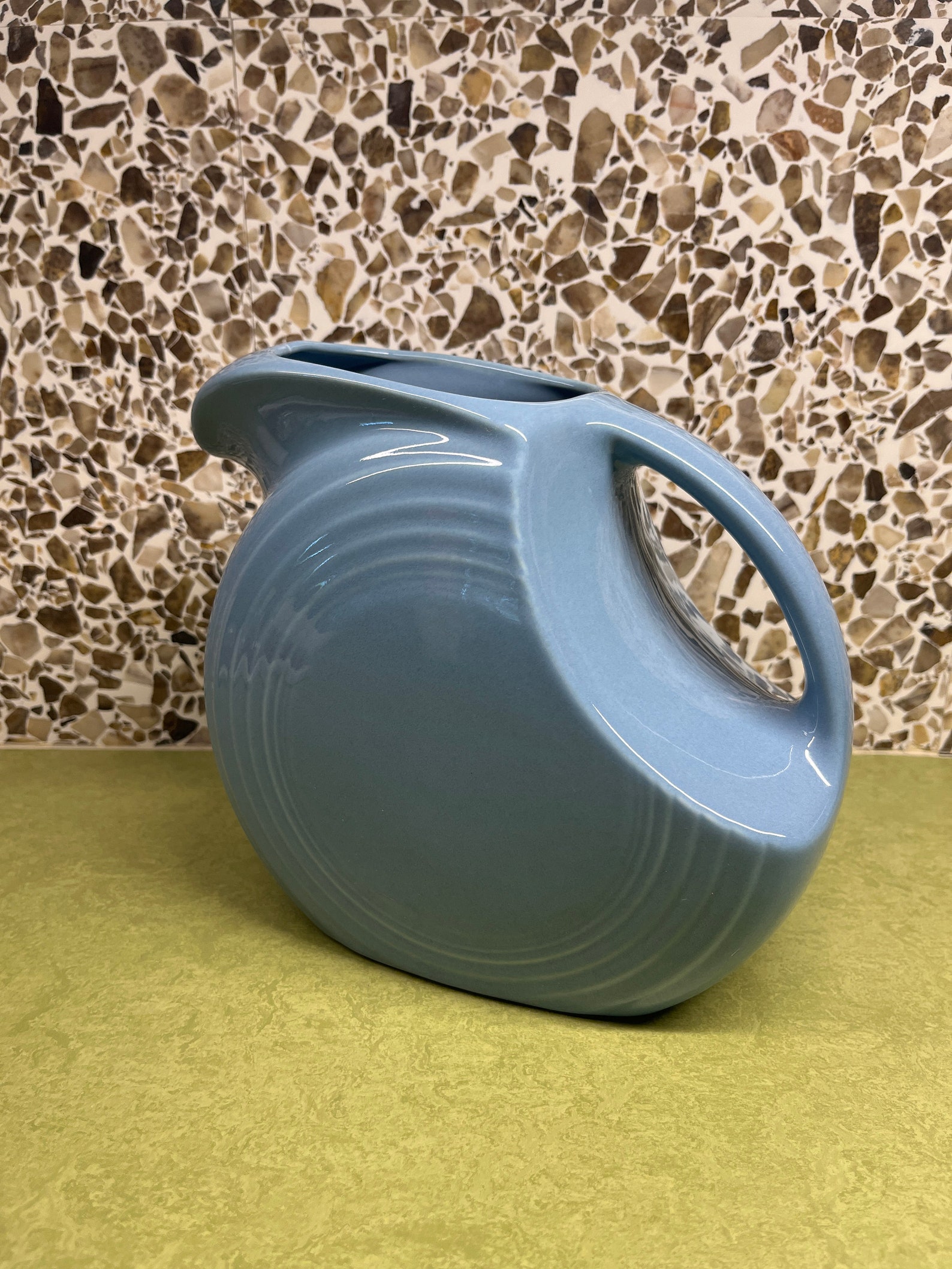 Fiestaware Disc Pitcher Periwinkle Vintage Light Blue in Beautiful ...