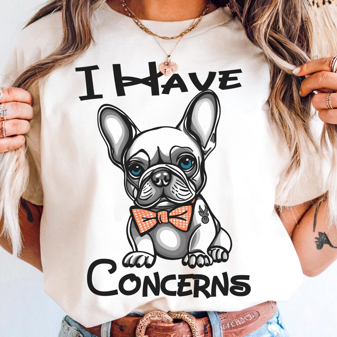 Funny French Bulldog Comfort Colors Shirt, Sassy Dog Mom Tee - Etsy