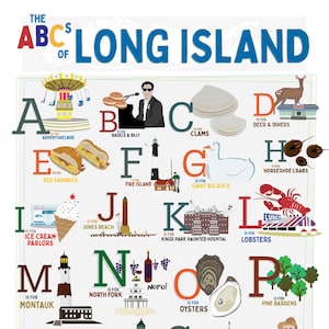 Abcs of Long Island - Etsy