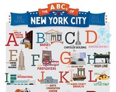 Abcs of New York City - Etsy