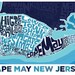 Cape May Type Map - Etsy