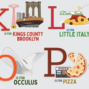 Abcs of New York City - Etsy